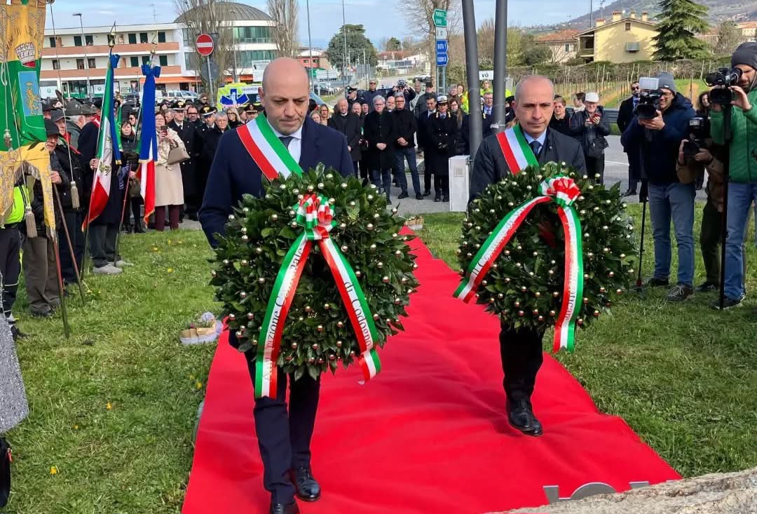 Cerimonia di commemorazione a Vo', il Sindaco di Codogno ricorda le ...